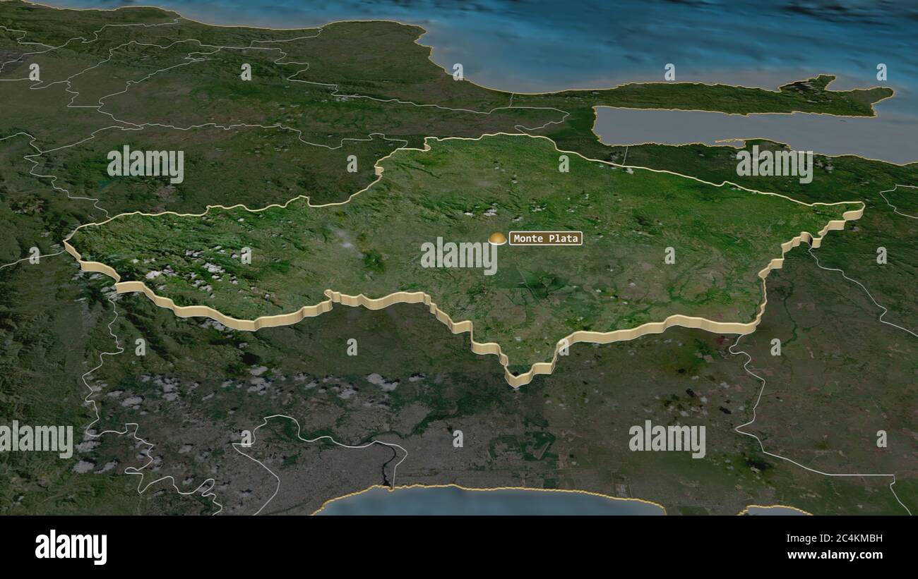 Monte plata map hi-res stock photography and images - Alamy