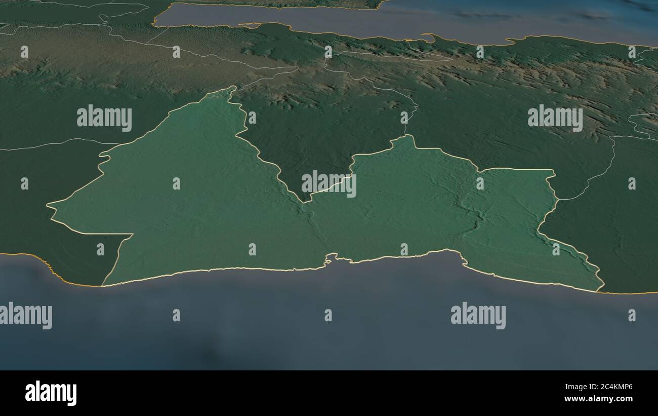 Zoom in on San Pedro de Macorís (province of Dominican Republic ...