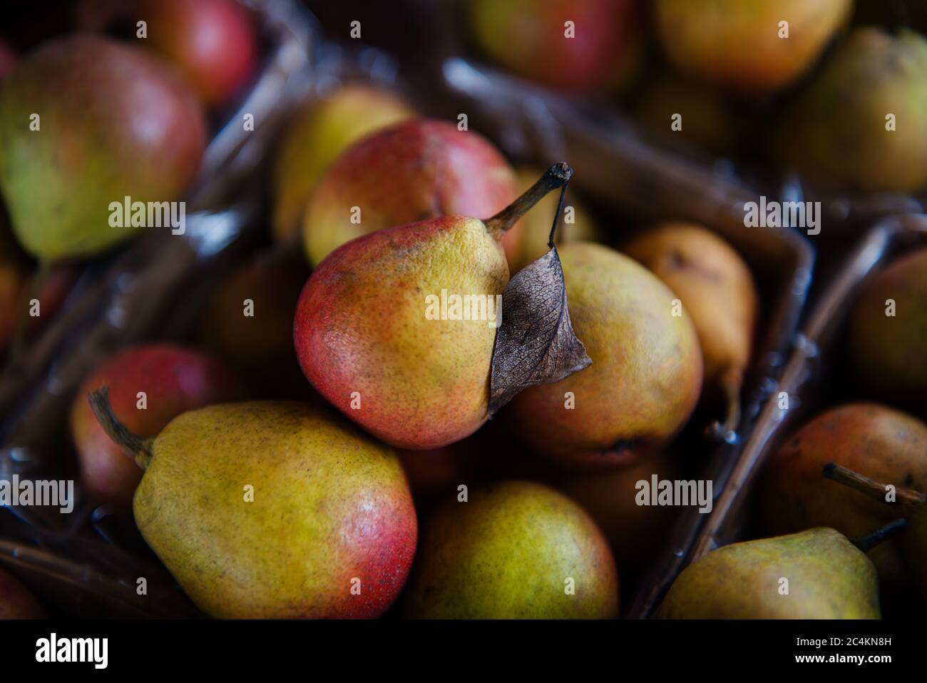 Healthy organic red pear hi-res stock photography and images - Alamy