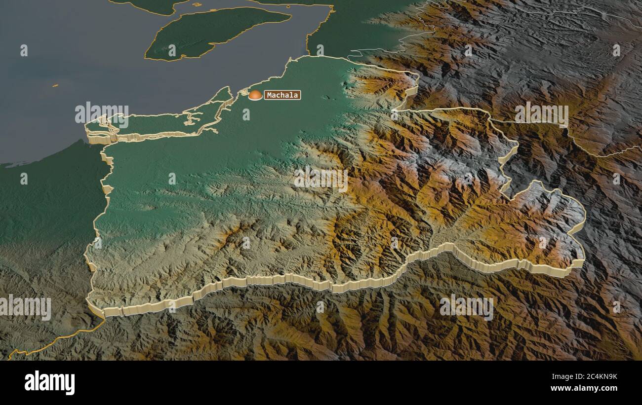 Machala map hi-res stock photography and images - Alamy