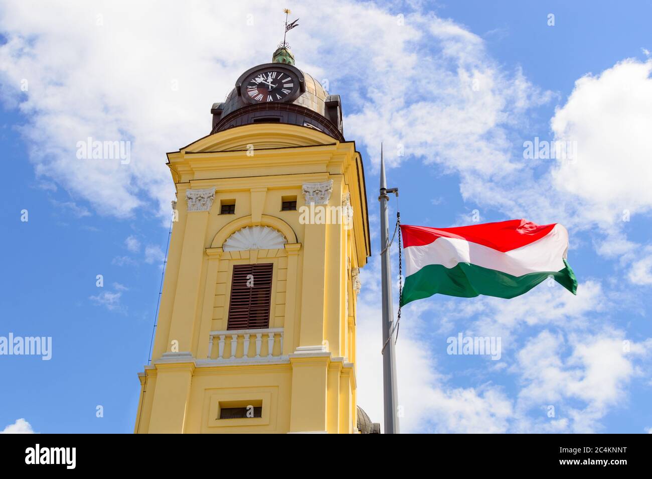 The Protestant Great Church (Református Nagytemplom) in Debrecen ...