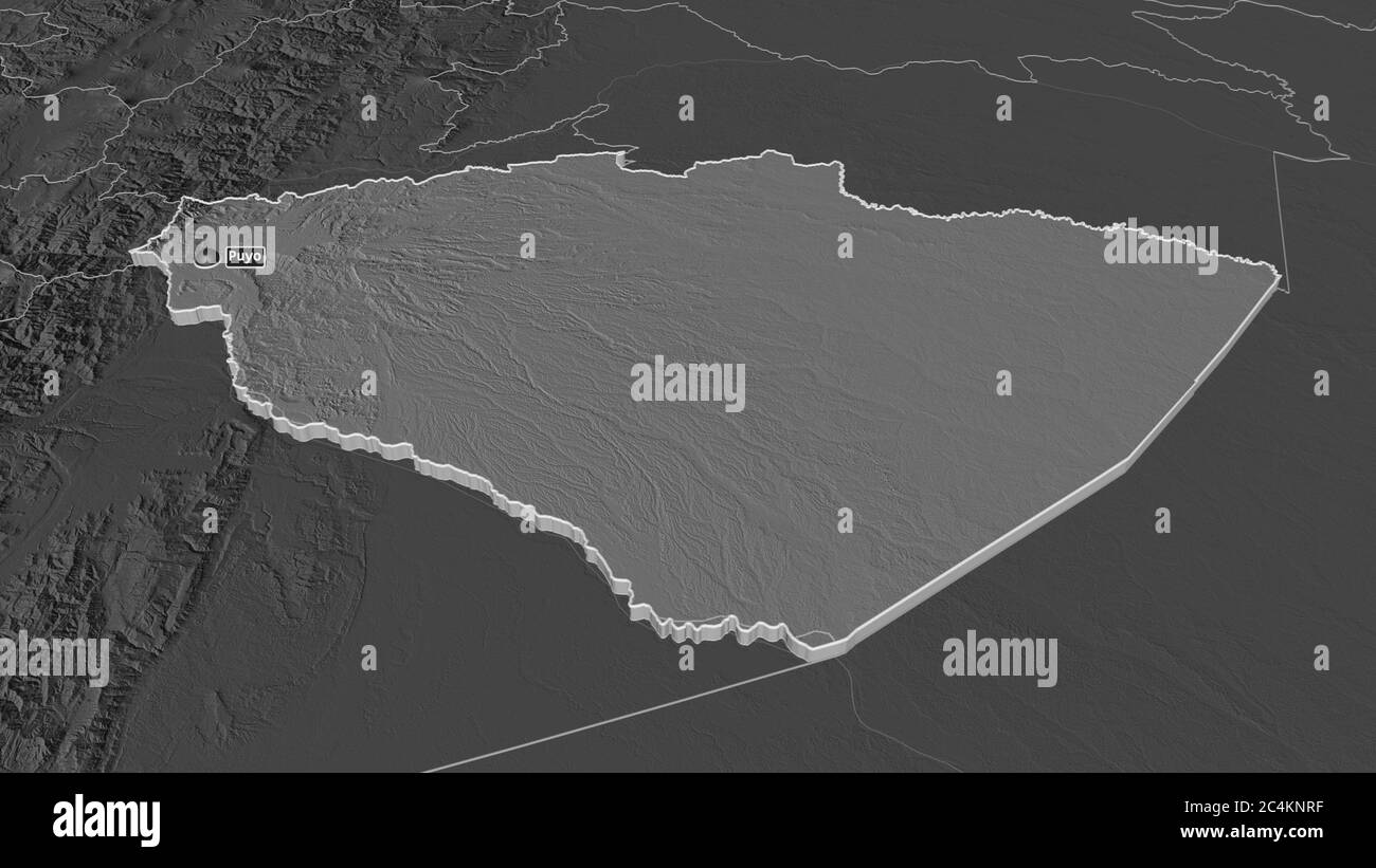 Pastaza map hi-res stock photography and images - Alamy