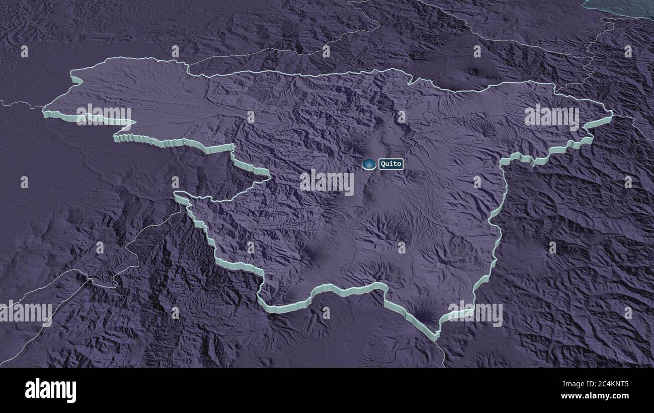 Map of ecuador pichincha hi-res stock photography and images - Alamy