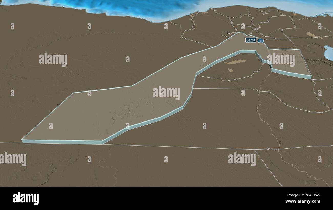 Al jizah map hi-res stock photography and images - Alamy