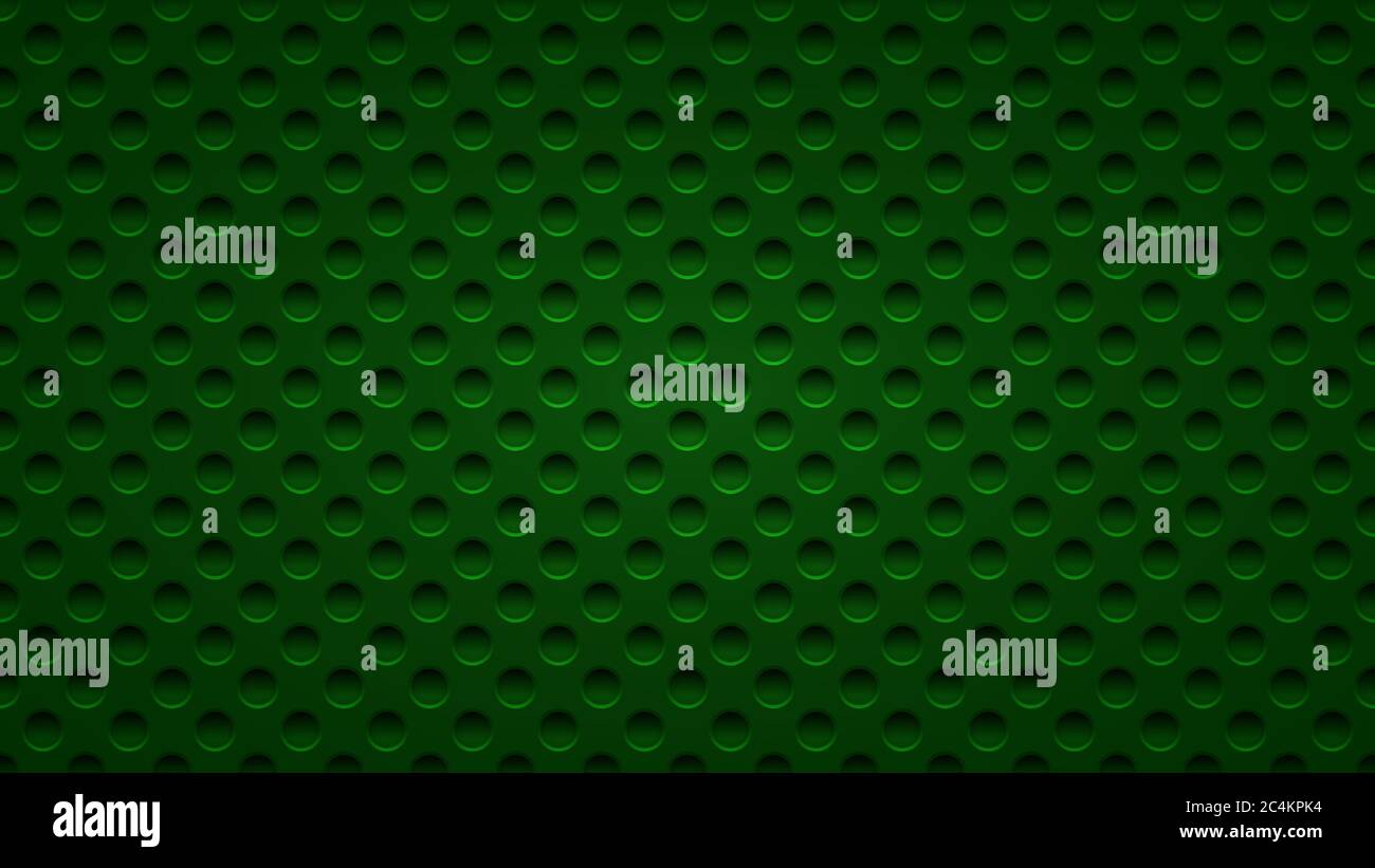Abstract background with holes in dark green colors Stock Vector Image ...