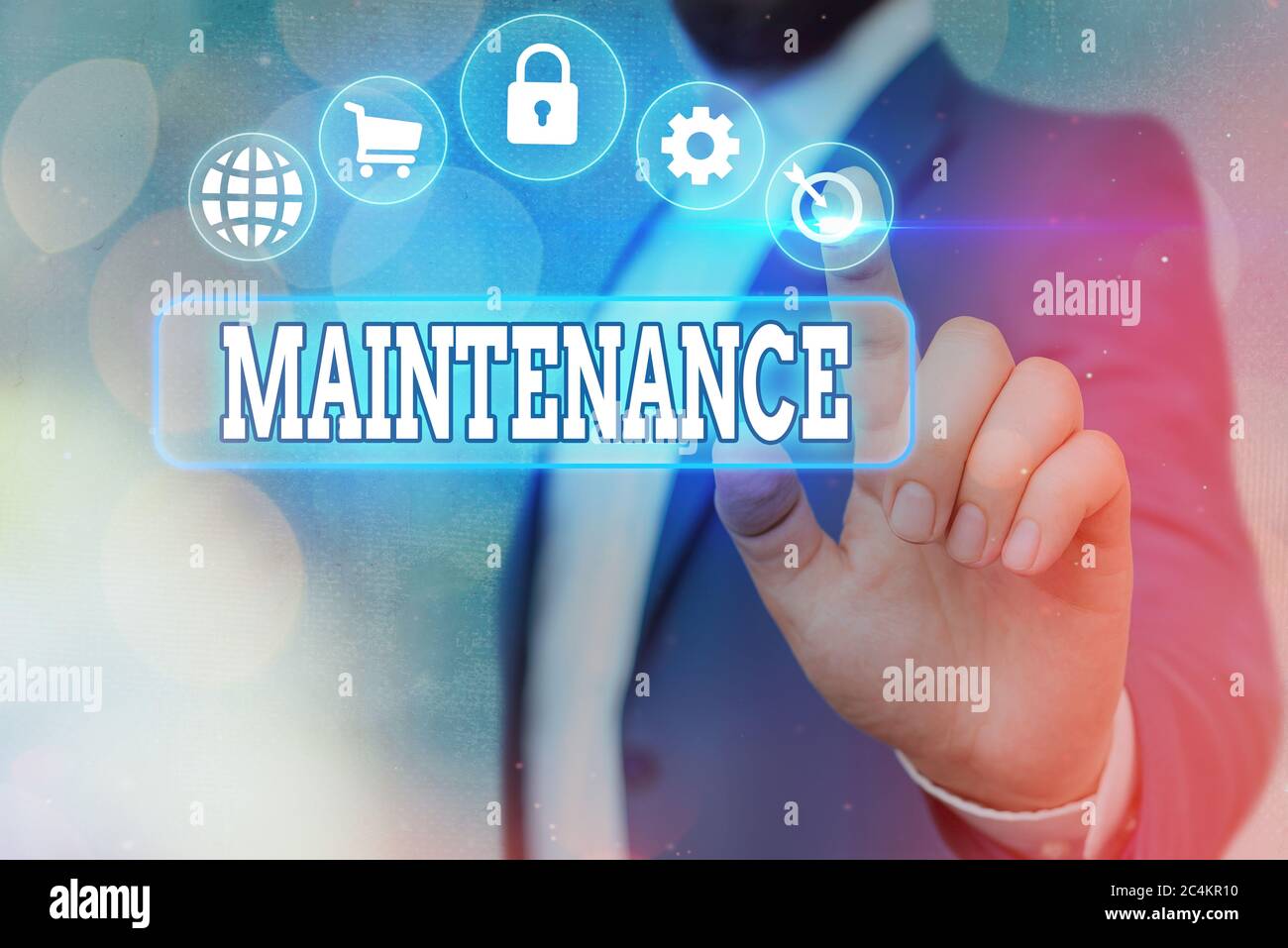 Handwriting text Maintenance. Conceptual photo method of preserving or ...