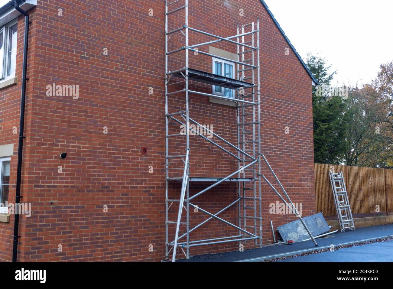Scaffolding tower hi-res stock photography and images - Alamy