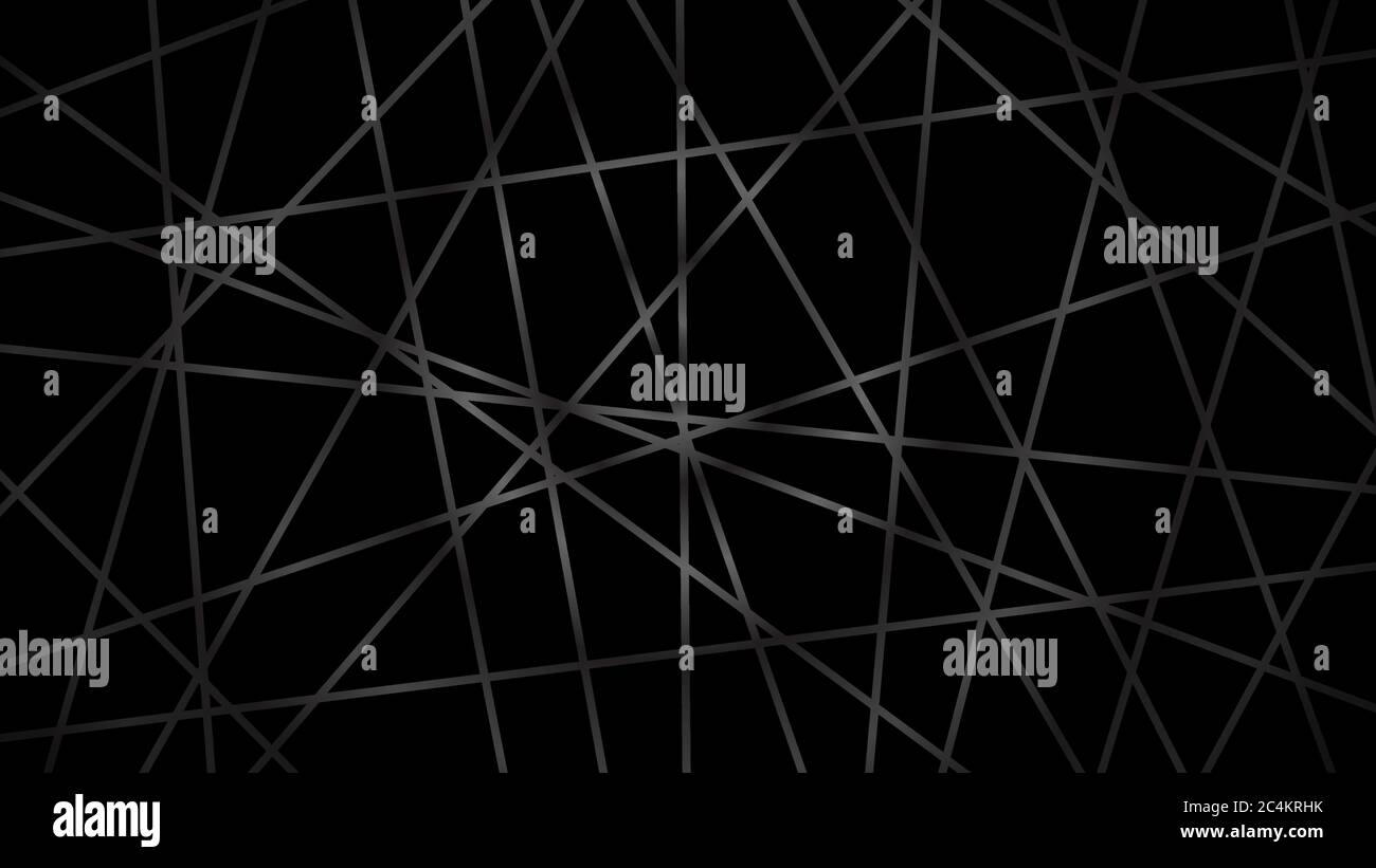 Abstract dark background of intersecting lines in gray colors Stock Vector Image & Art - Alamy