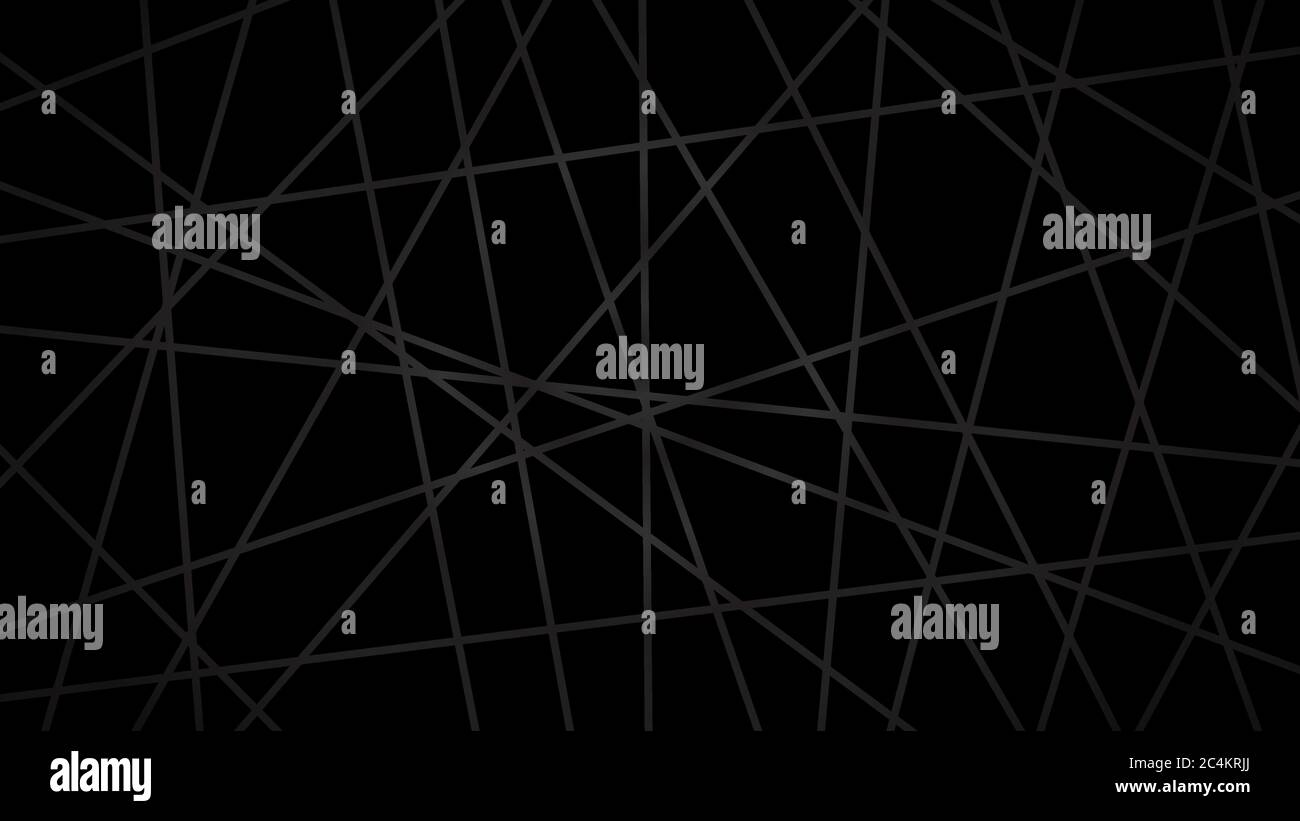 Abstract dark background of intersecting lines in black colors Stock Vector Image & Art - Alamy