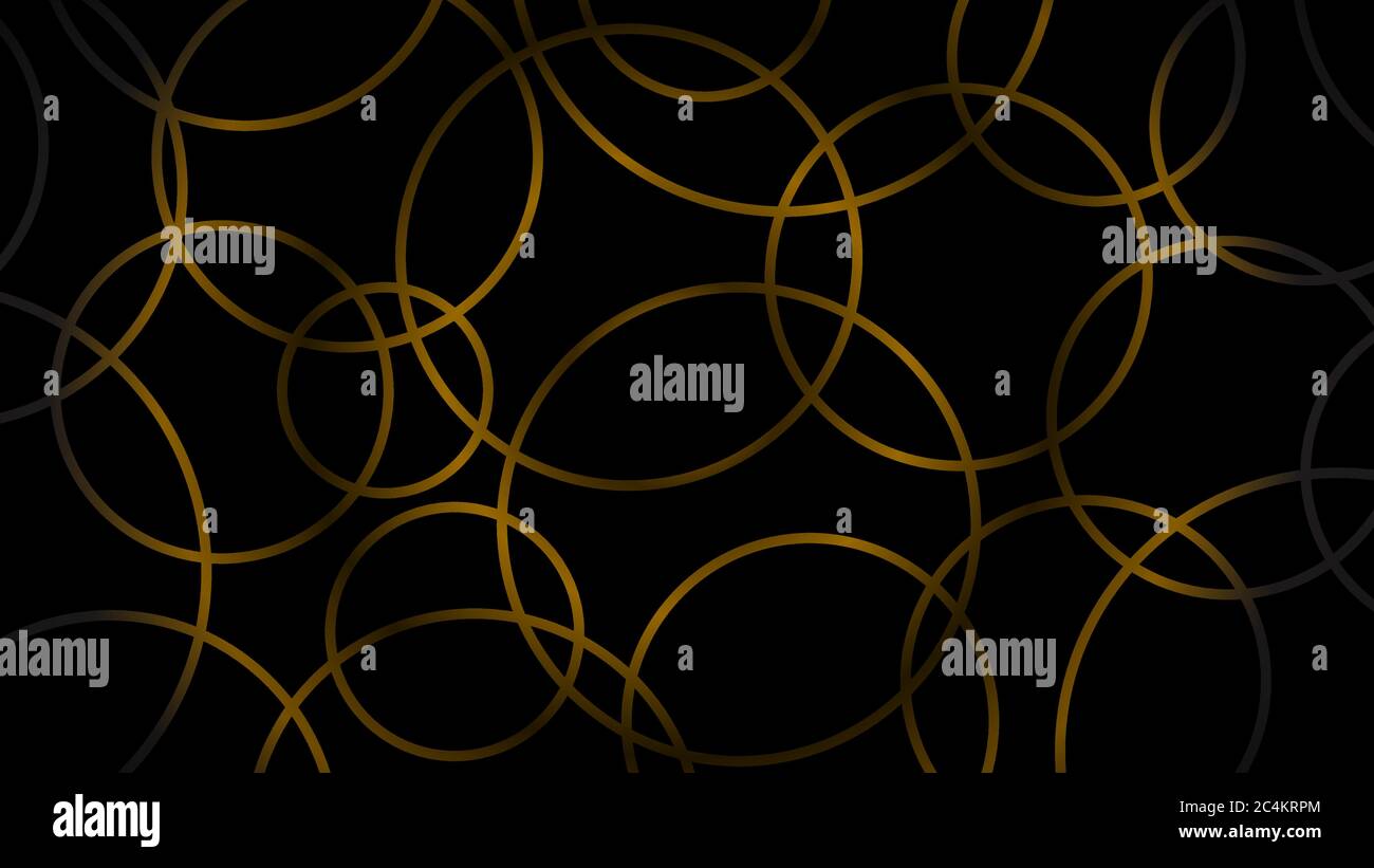 Abstract golden pattern circles Stock Vector Images - Alamy