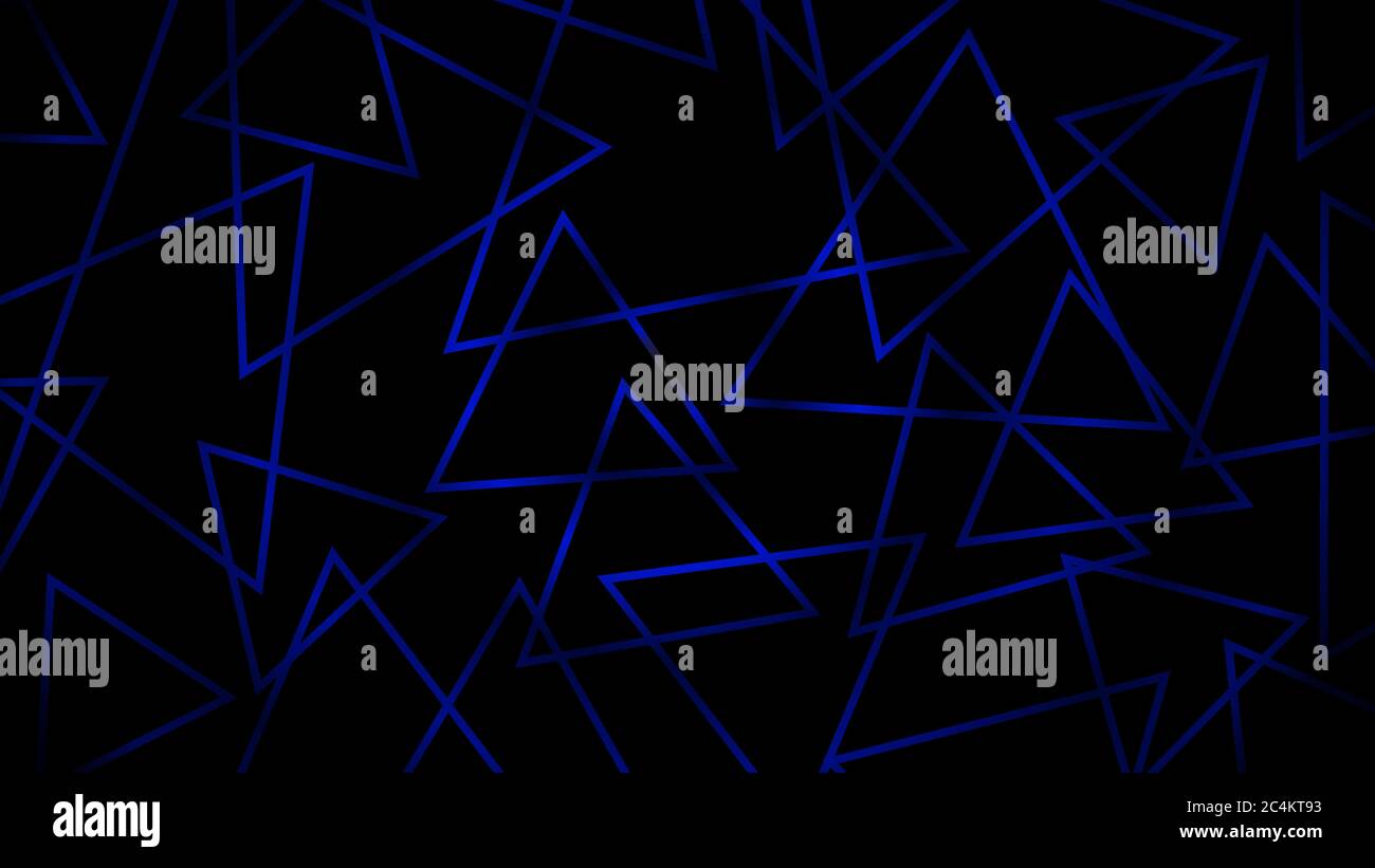 Dark blue triangles pattern modern hi-res stock photography and images ...