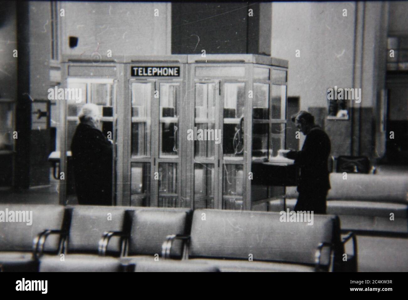 Fine 70s vintage black and white lifestyle photography of the landline ...