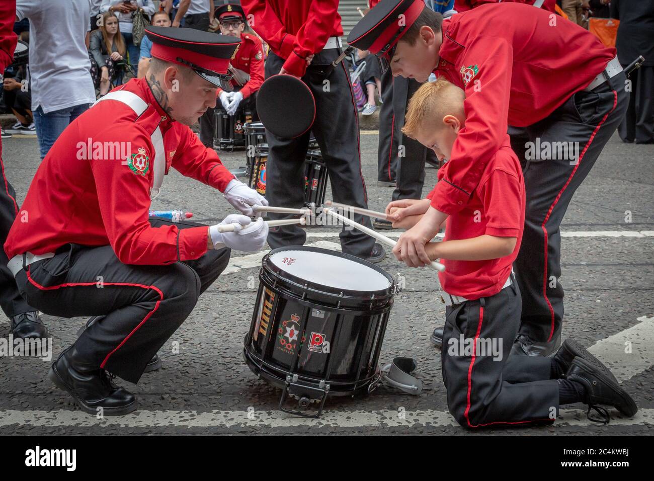 12th July Parade, Belfast Stock Photo - Alamy