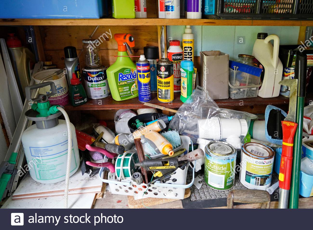 Shed tool storage hi-res stock photography and images - Alamy