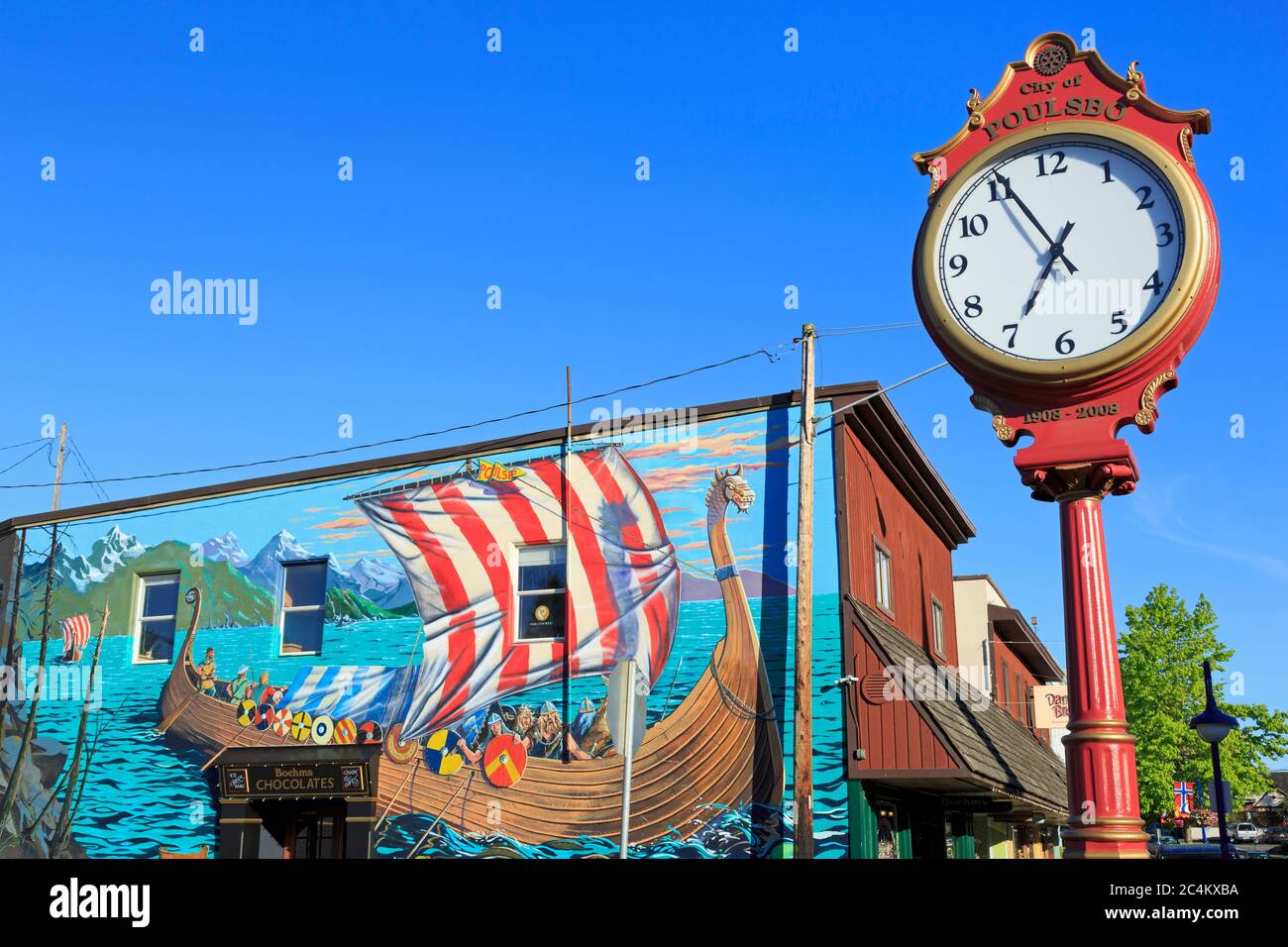 Poulsbo washington architecture hi-res stock photography and images - Alamy