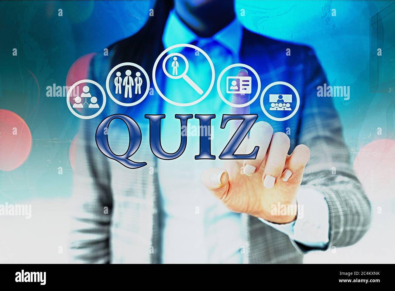Handwriting text writing Quiz. Conceptual photo form of game in which ...