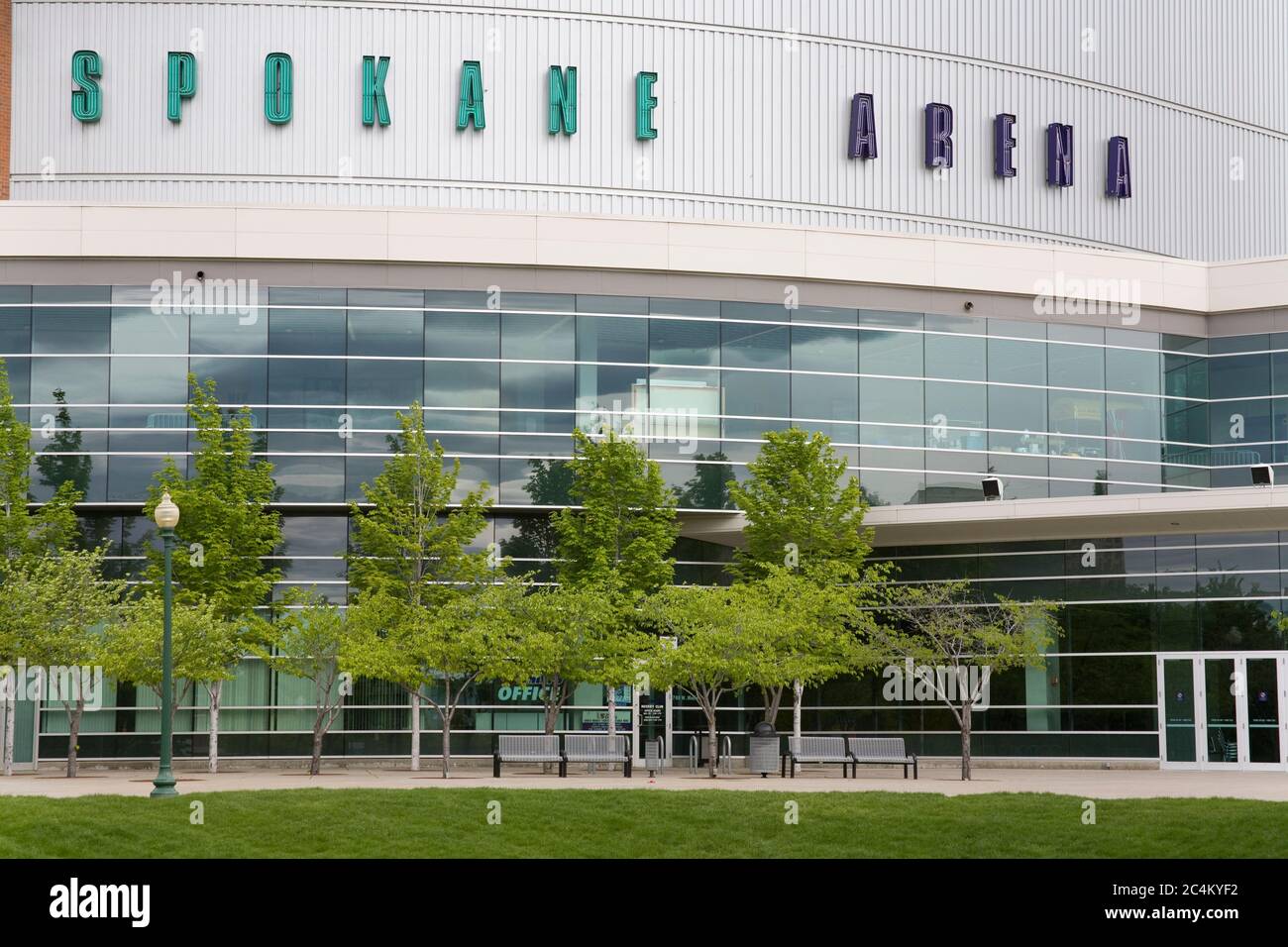 Spokane Arena, Spokane, Washington State, USA Stock Photo - Alamy