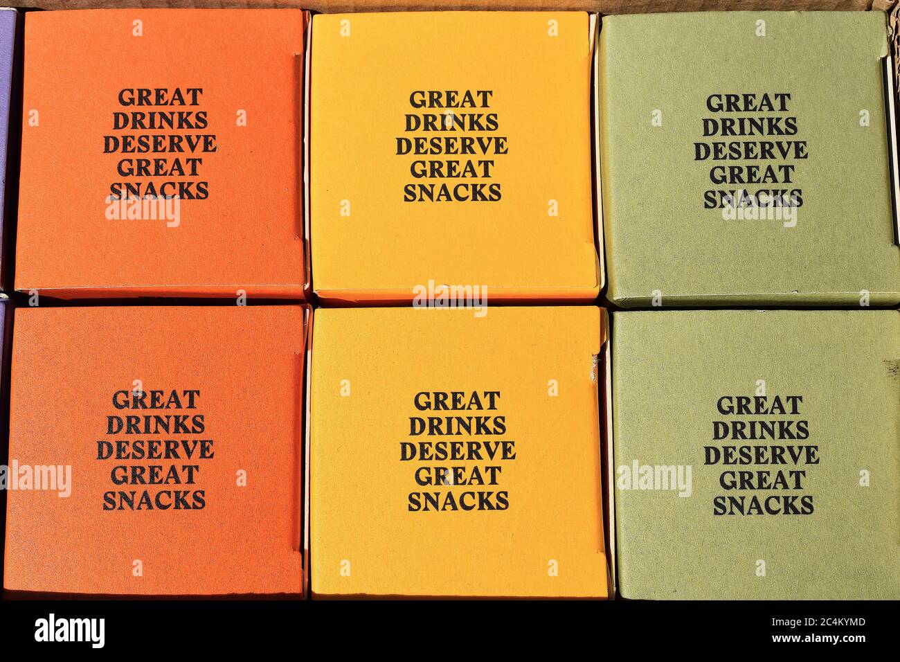 Selection of snacks by The Drinks Bakery for drinking not dunking ...