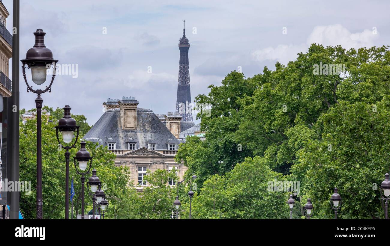 Tour eiffel tower pillars hi-res stock photography and images - Alamy