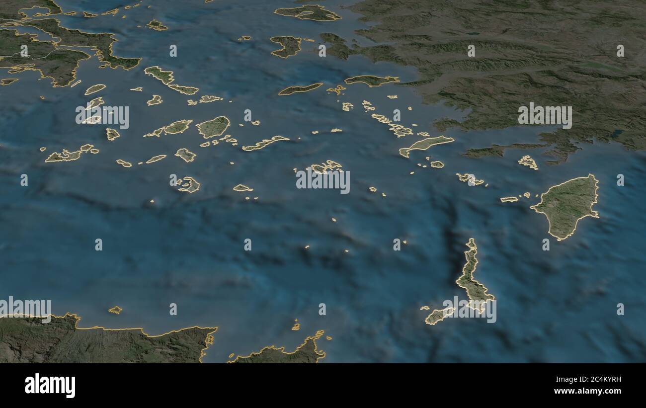 Zoom in on South Aegean (decentralized administration of Greece ...