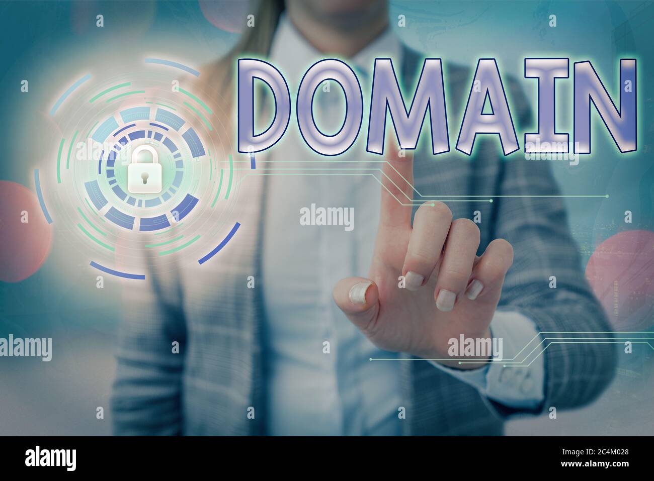 Word writing text Domain. Business photo showcasing identification ...