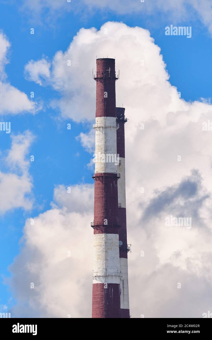 Industrial factory metal pipes manufacturing hi-res stock photography ...
