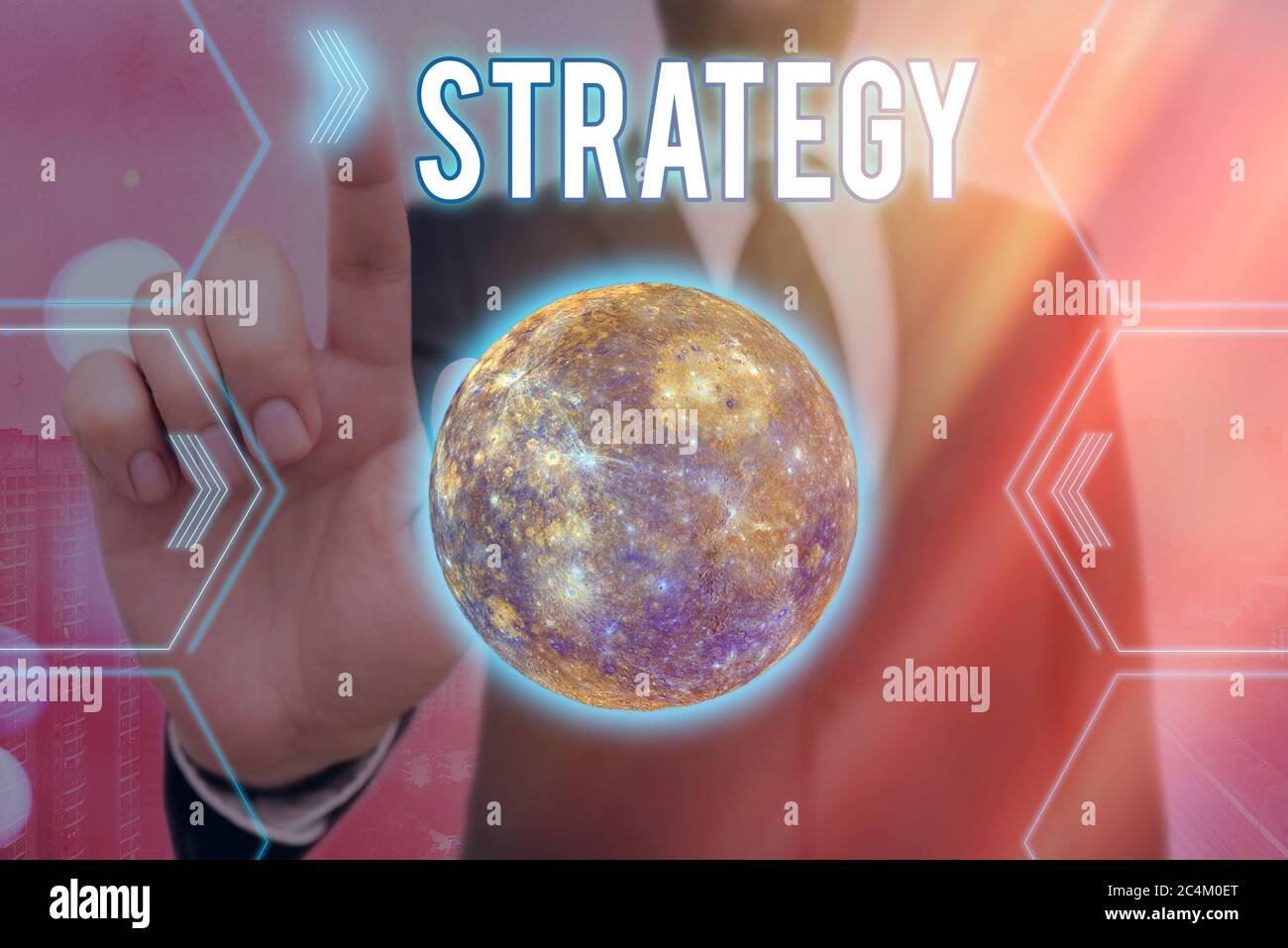 Handwriting text writing Strategy. Conceptual photo action plan or ...