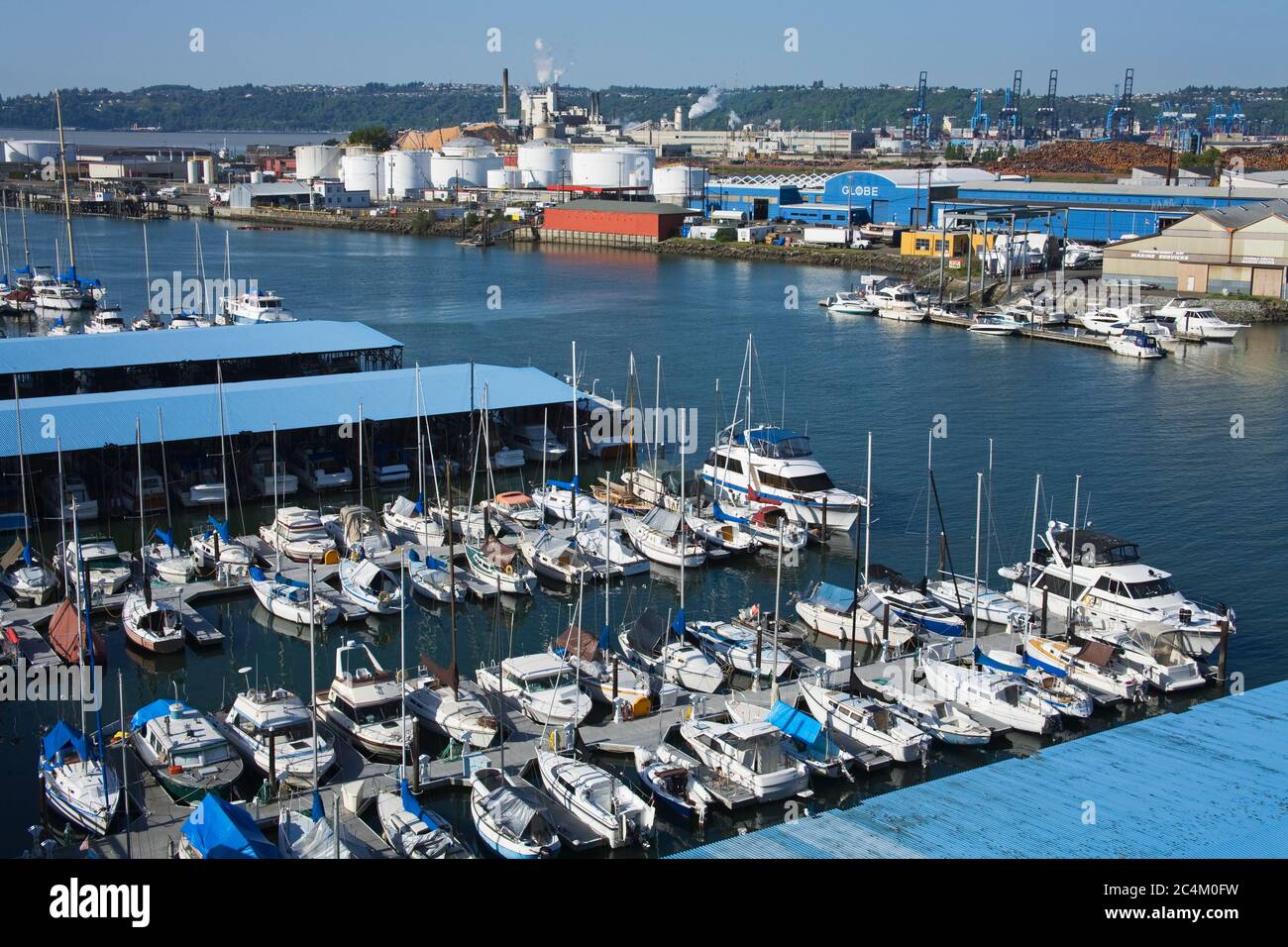 Thea Foss Waterway, Tacoma, Washington State, USA Stock Photo - Alamy