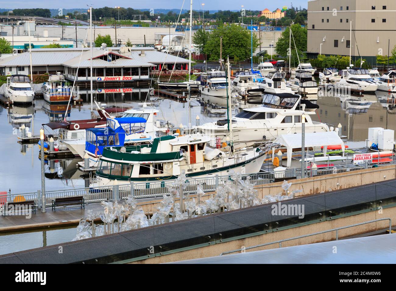 Thea Foss Waterway,Tacoma,Washington State,USA Stock Photo - Alamy