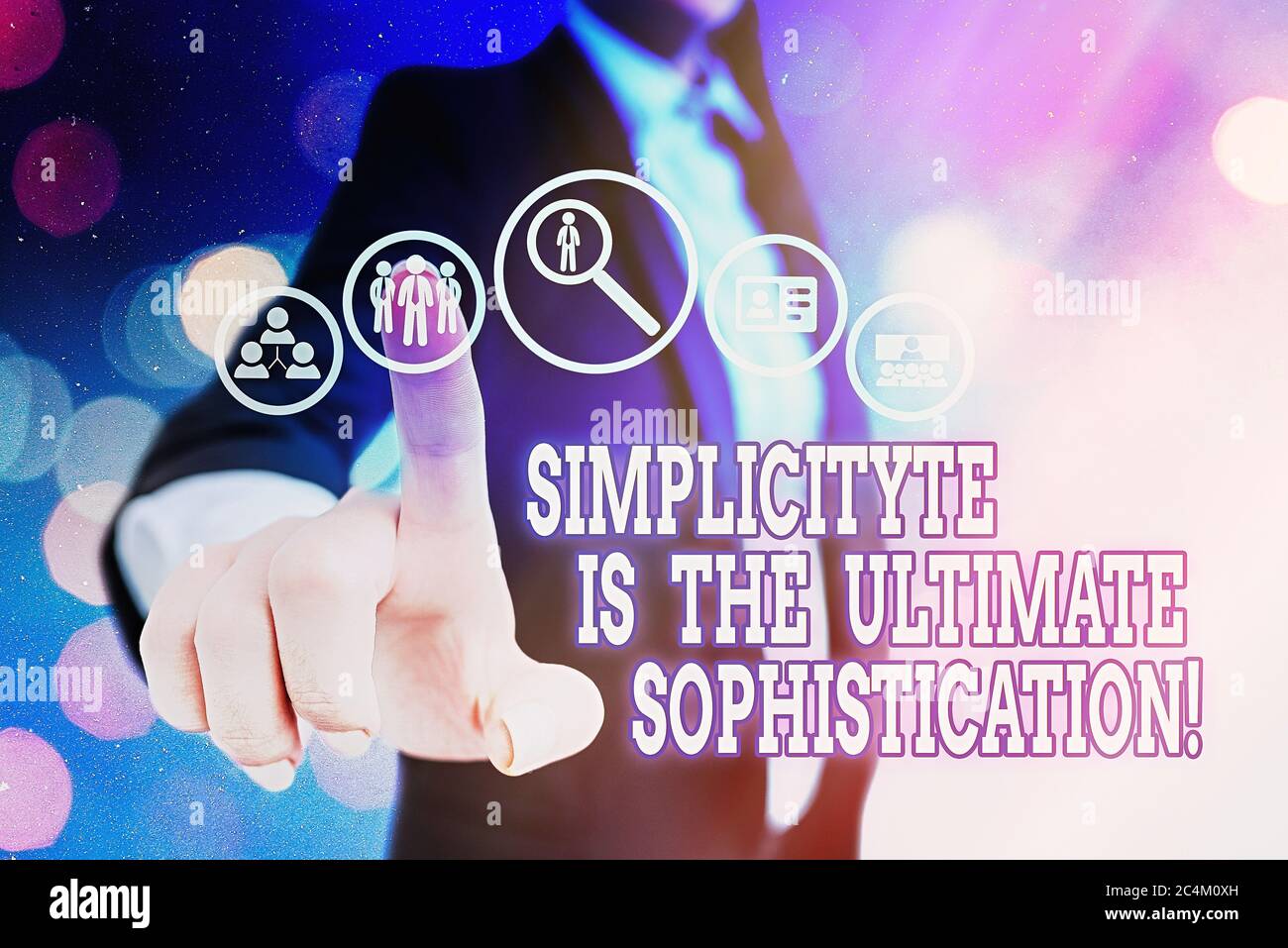 Simplicity ultimate sophistication hi-res stock photography and images ...