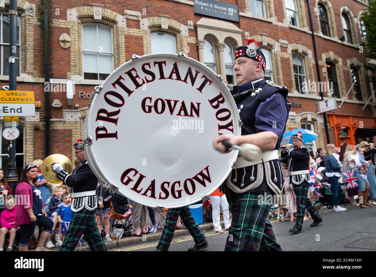 Protestant parade hi-res stock photography and images - Alamy