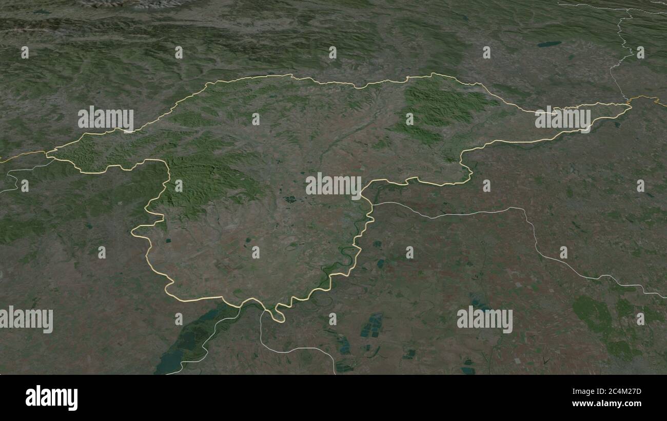 Zemplen county map hi-res stock photography and images - Alamy