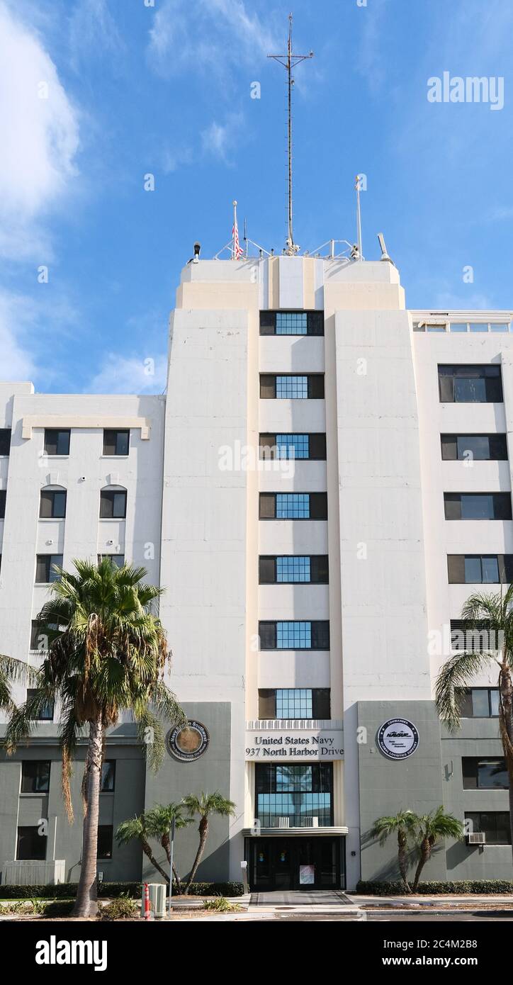 Naval Headquarters San Diego Stock Photo - Alamy