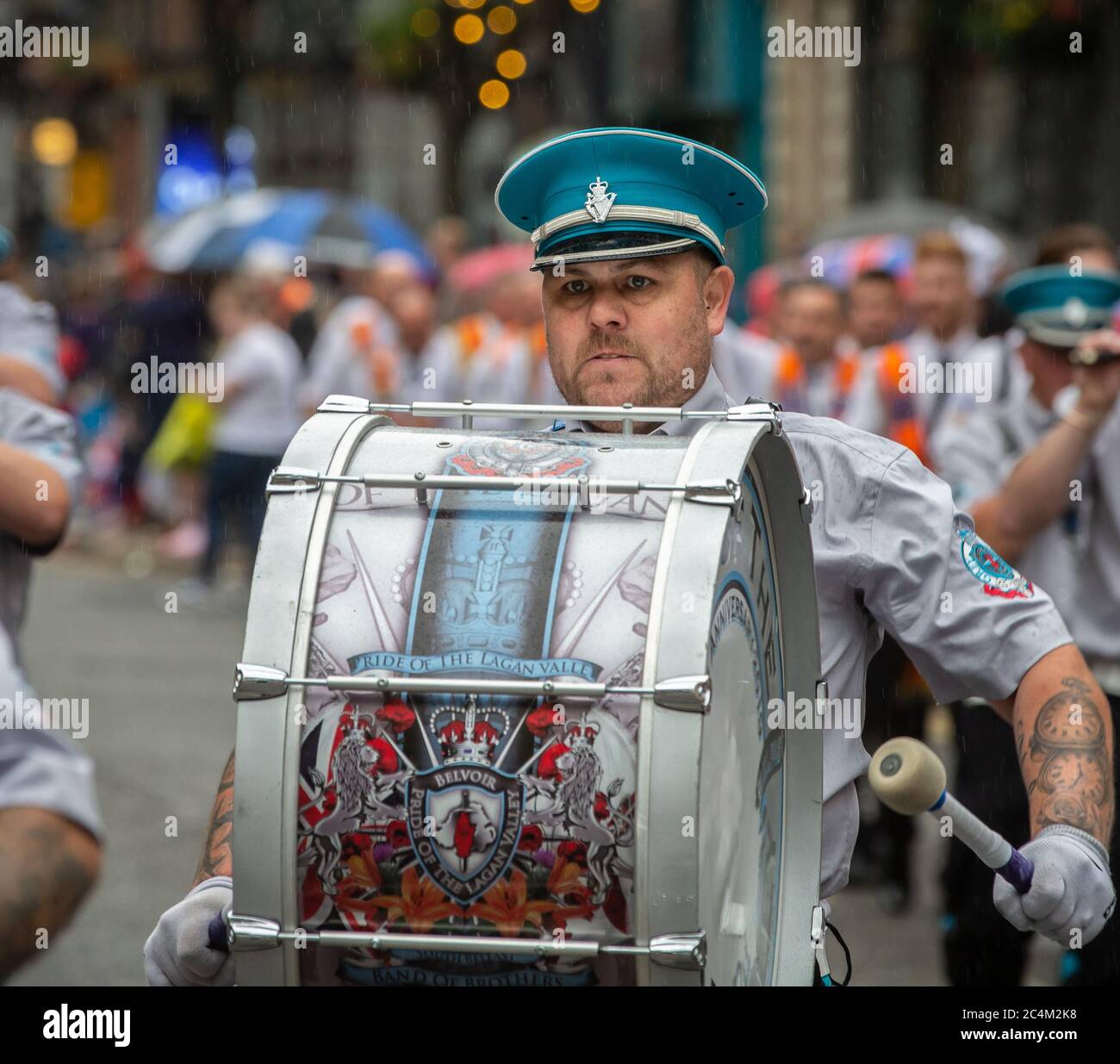 12th (twelfth) July Parade, Belfast Stock Photo - Alamy