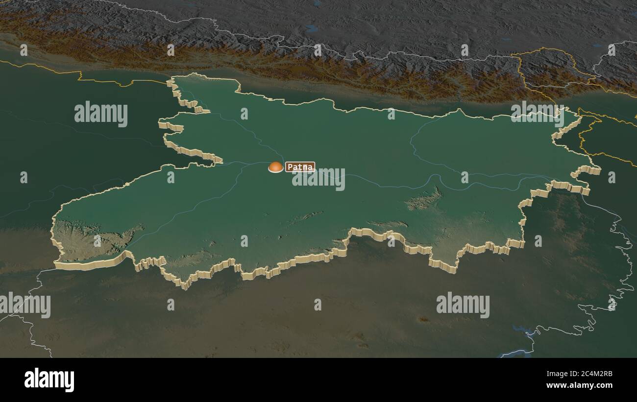Bihar Map High Resolution Stock Photography and Images - Alamy