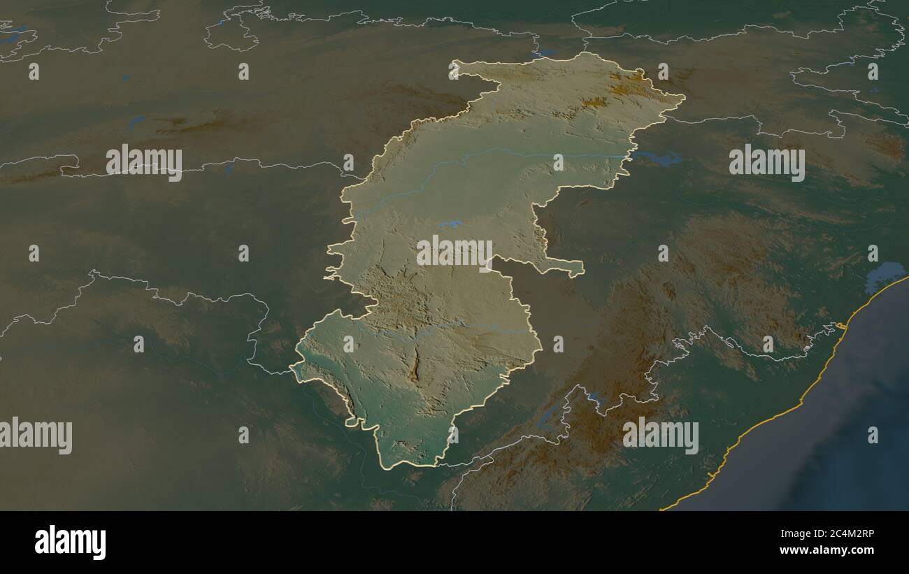 Map Of Chhattisgarh High Resolution Stock Photography and Images - Alamy