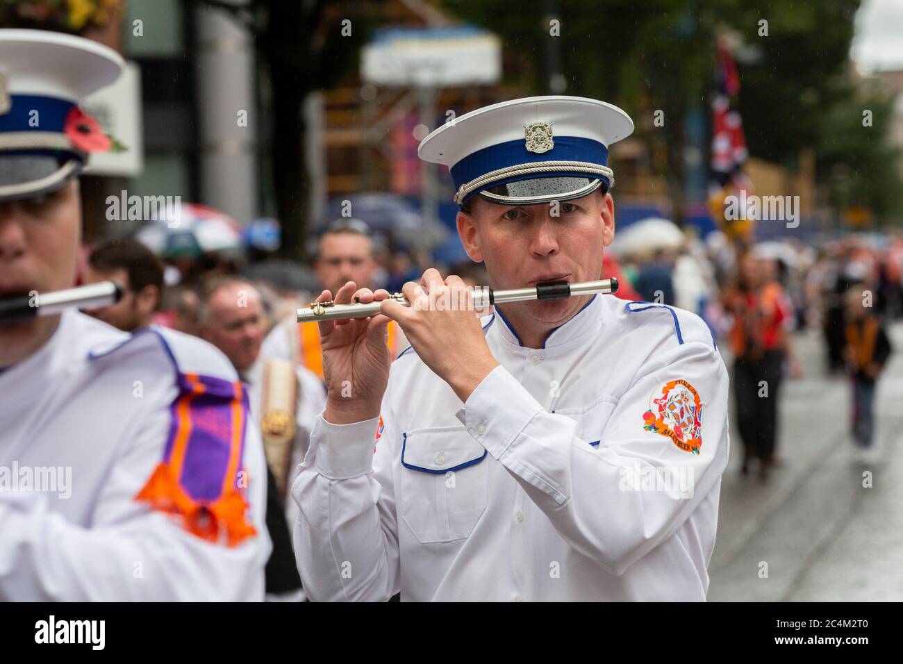 12th (twelfth) July Parade, Belfast Stock Photo - Alamy