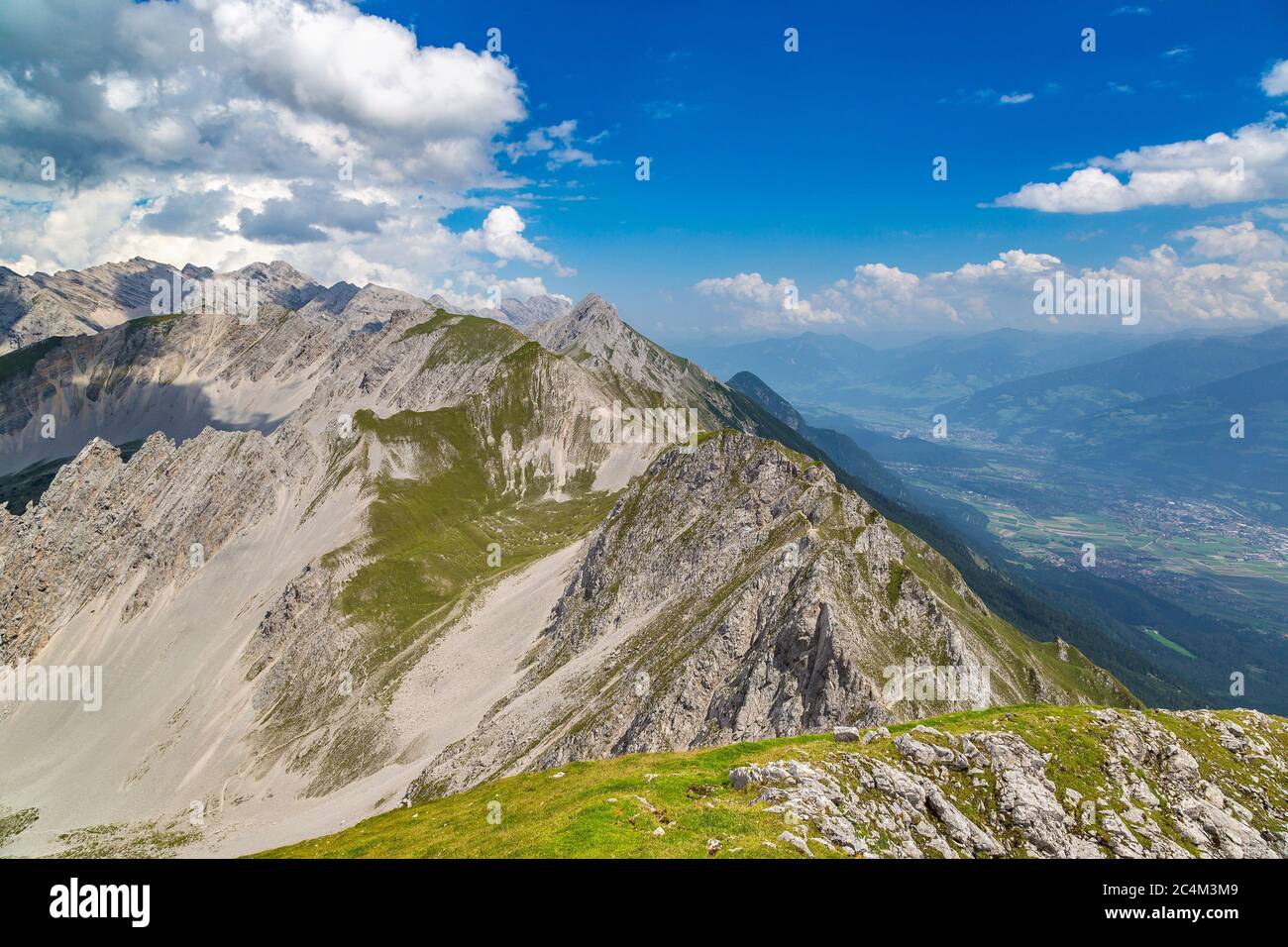 High mountain in Alps in a beautiful summer day Stock Photo - Alamy