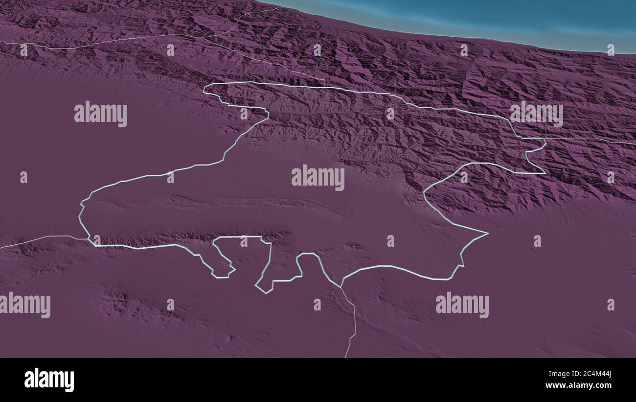 Karaj map hi-res stock photography and images - Alamy