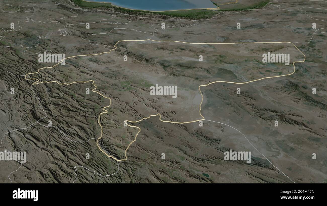 Isfahan province map hi-res stock photography and images - Alamy