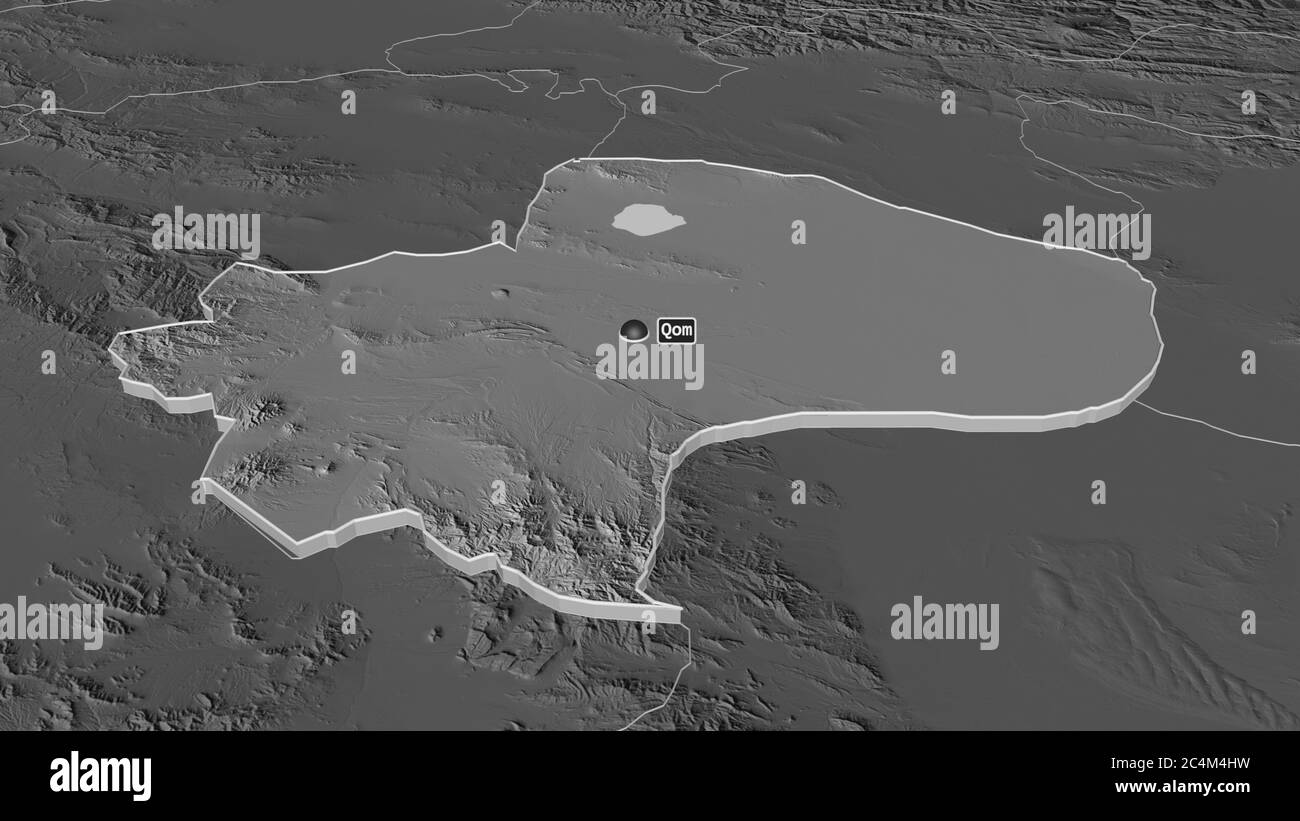 Qom map hi-res stock photography and images - Alamy