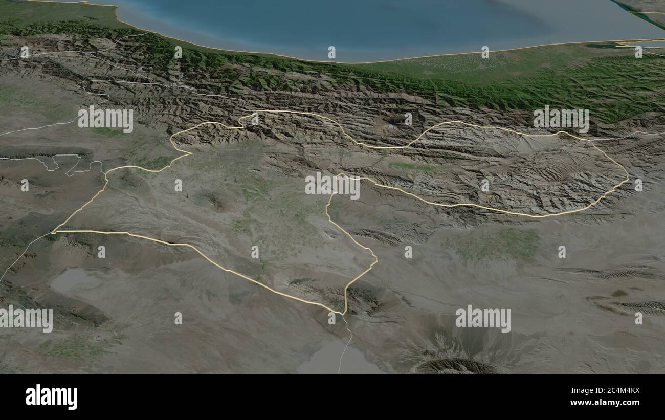 Satellite view of tehran map hi-res stock photography and images - Alamy