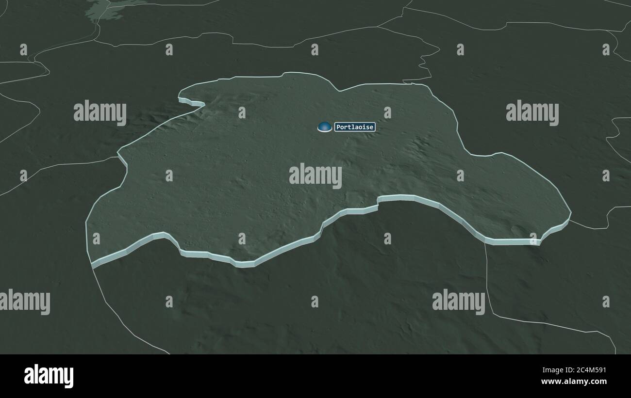 Portlaoise map hi-res stock photography and images - Alamy