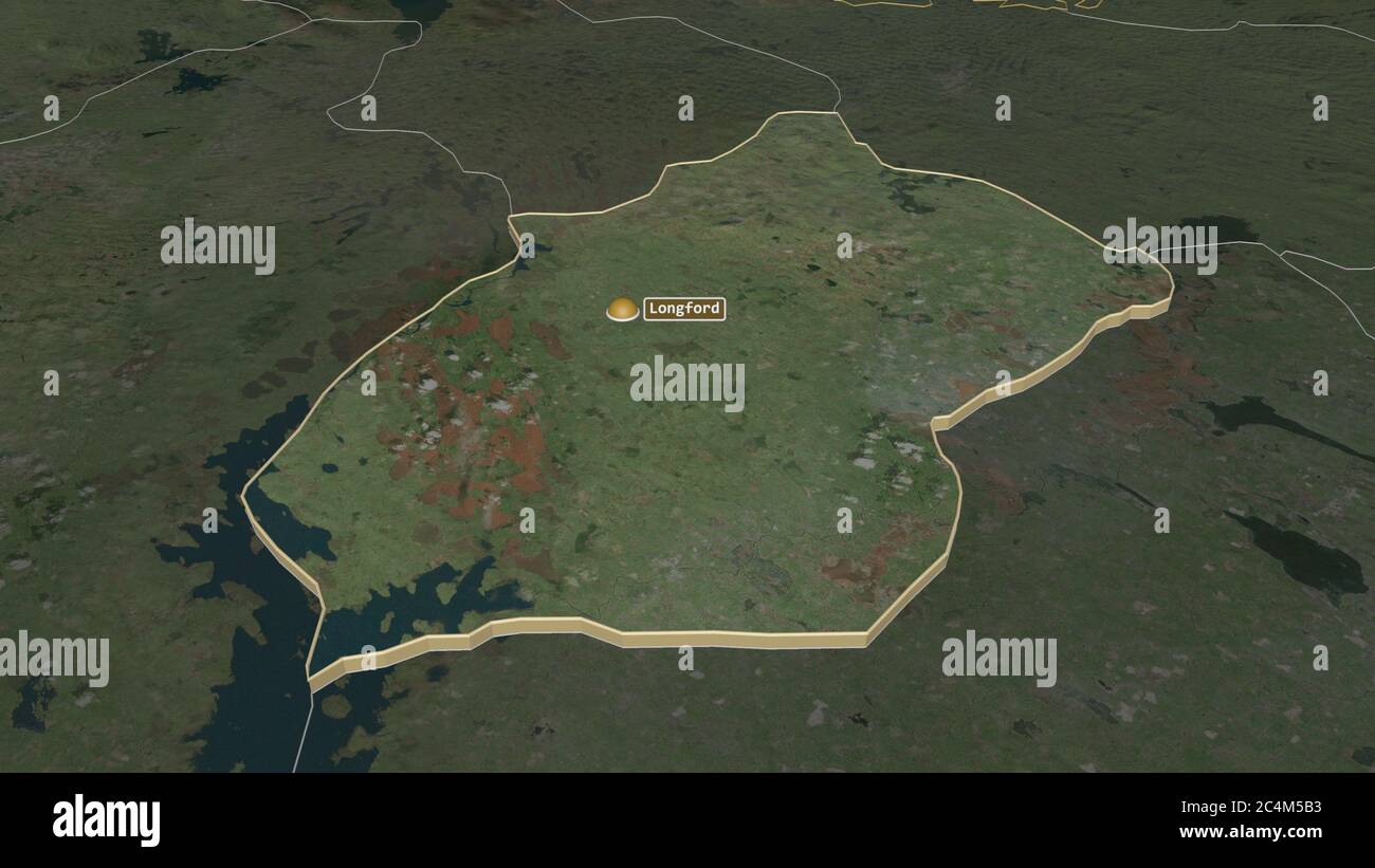 Map of county longford hi-res stock photography and images - Alamy