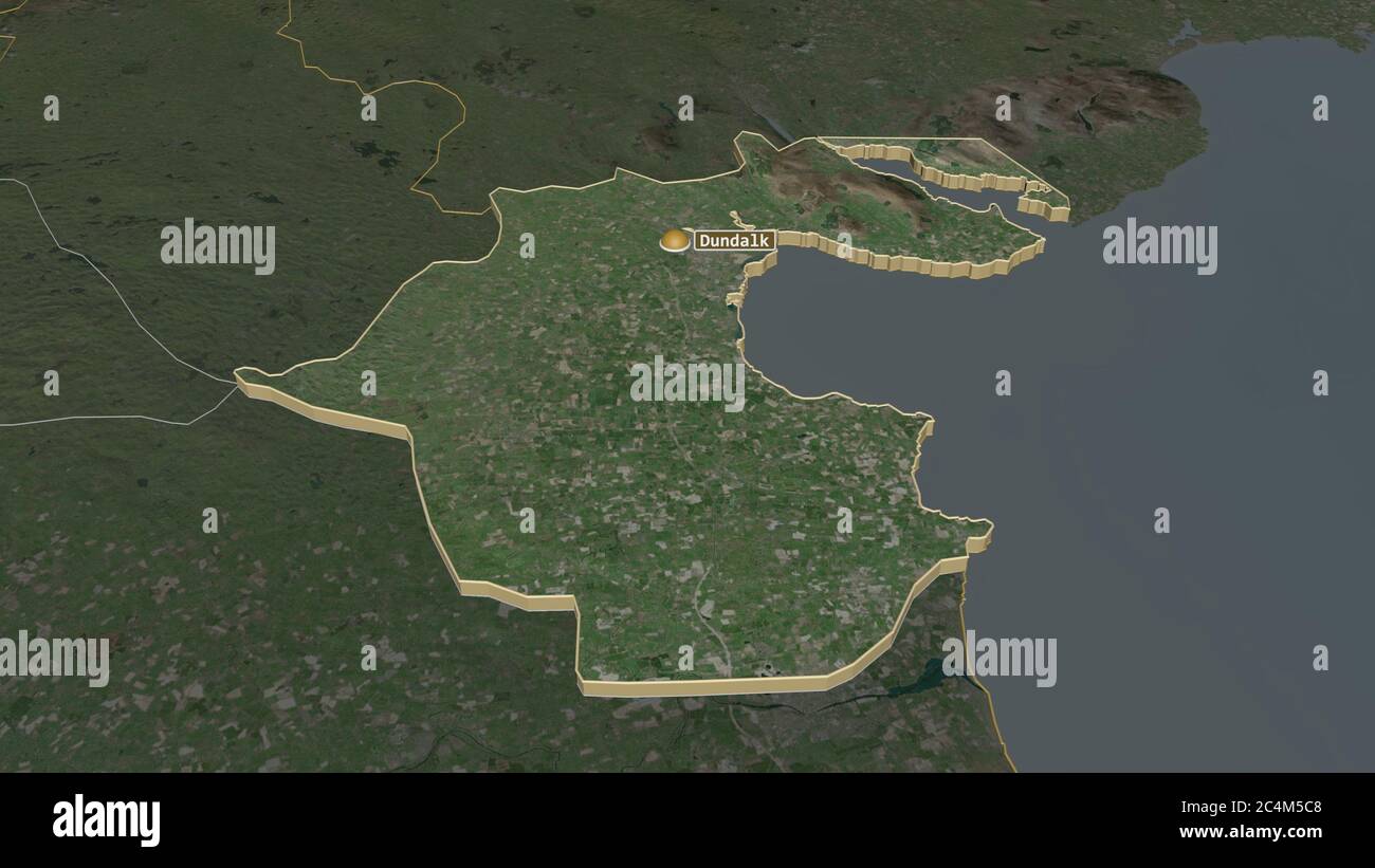 County louth ireland map hi-res stock photography and images - Alamy