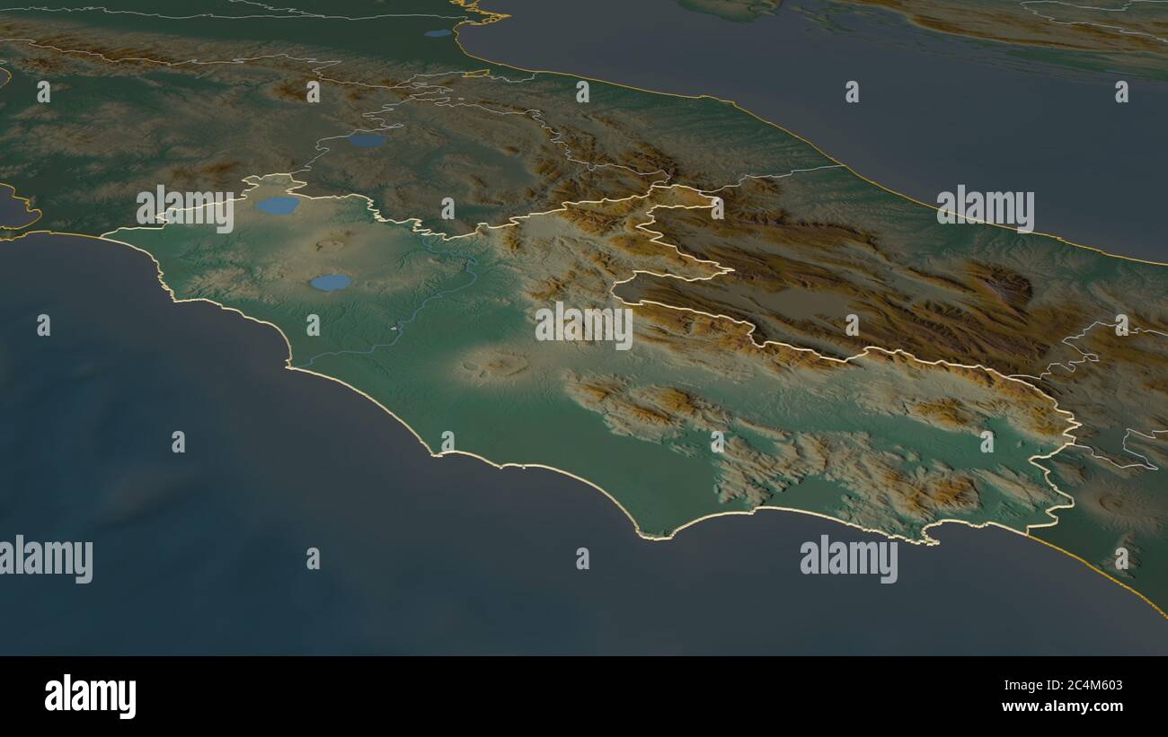 T9tv Lazio Map Interactive Map Of Lazio Regione Of Italy
