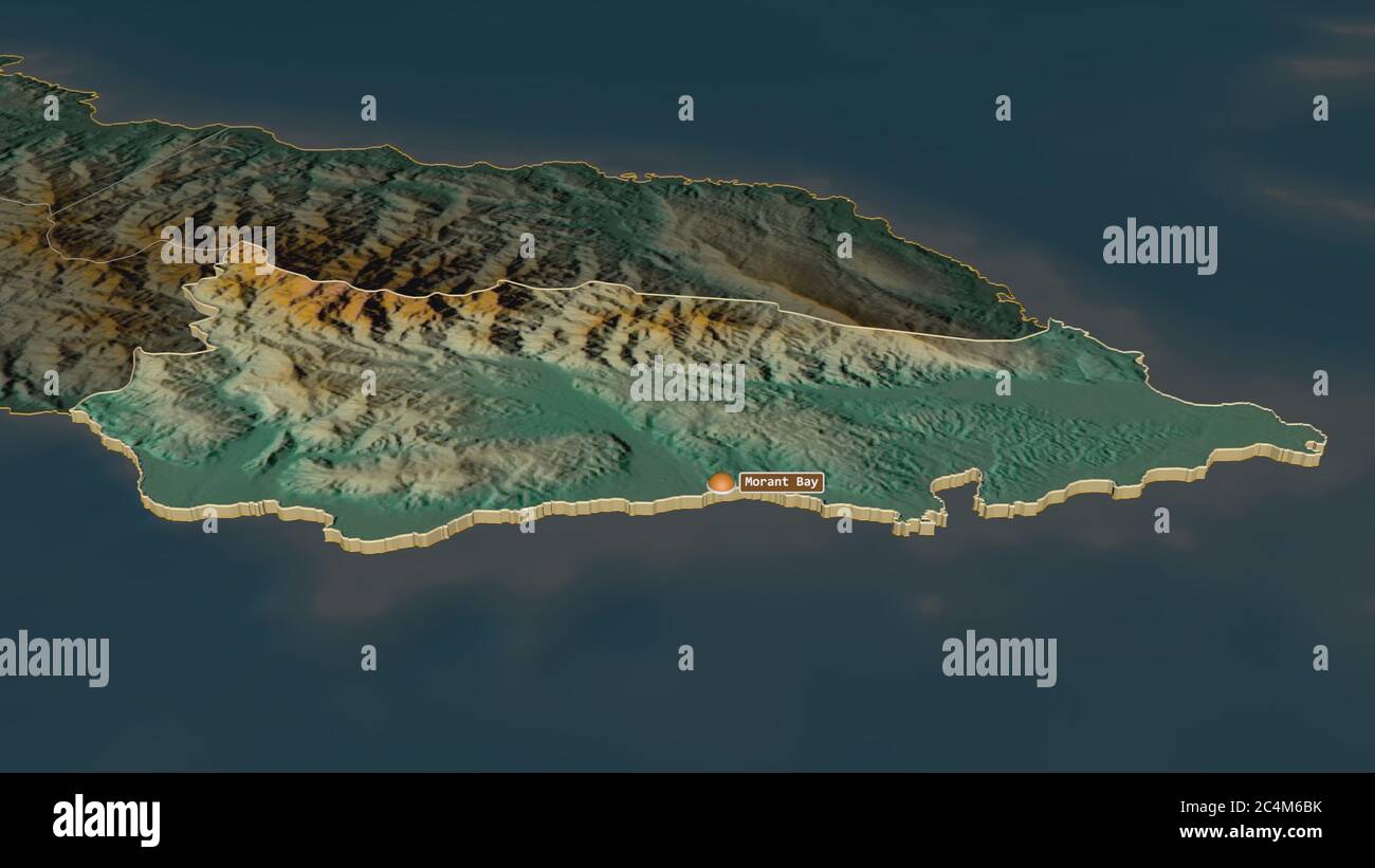 Morant bay map hi-res stock photography and images - Alamy