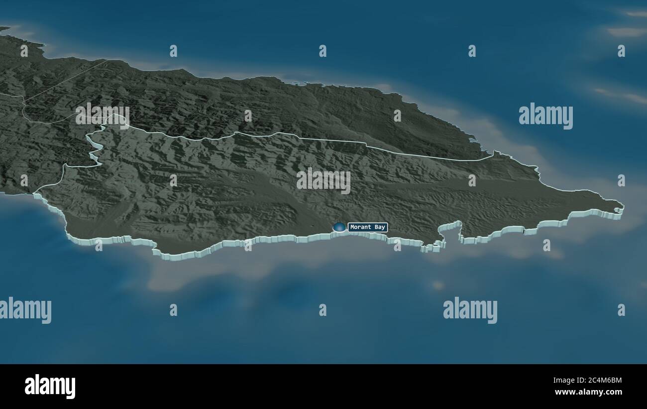 Morant bay map hi-res stock photography and images - Alamy