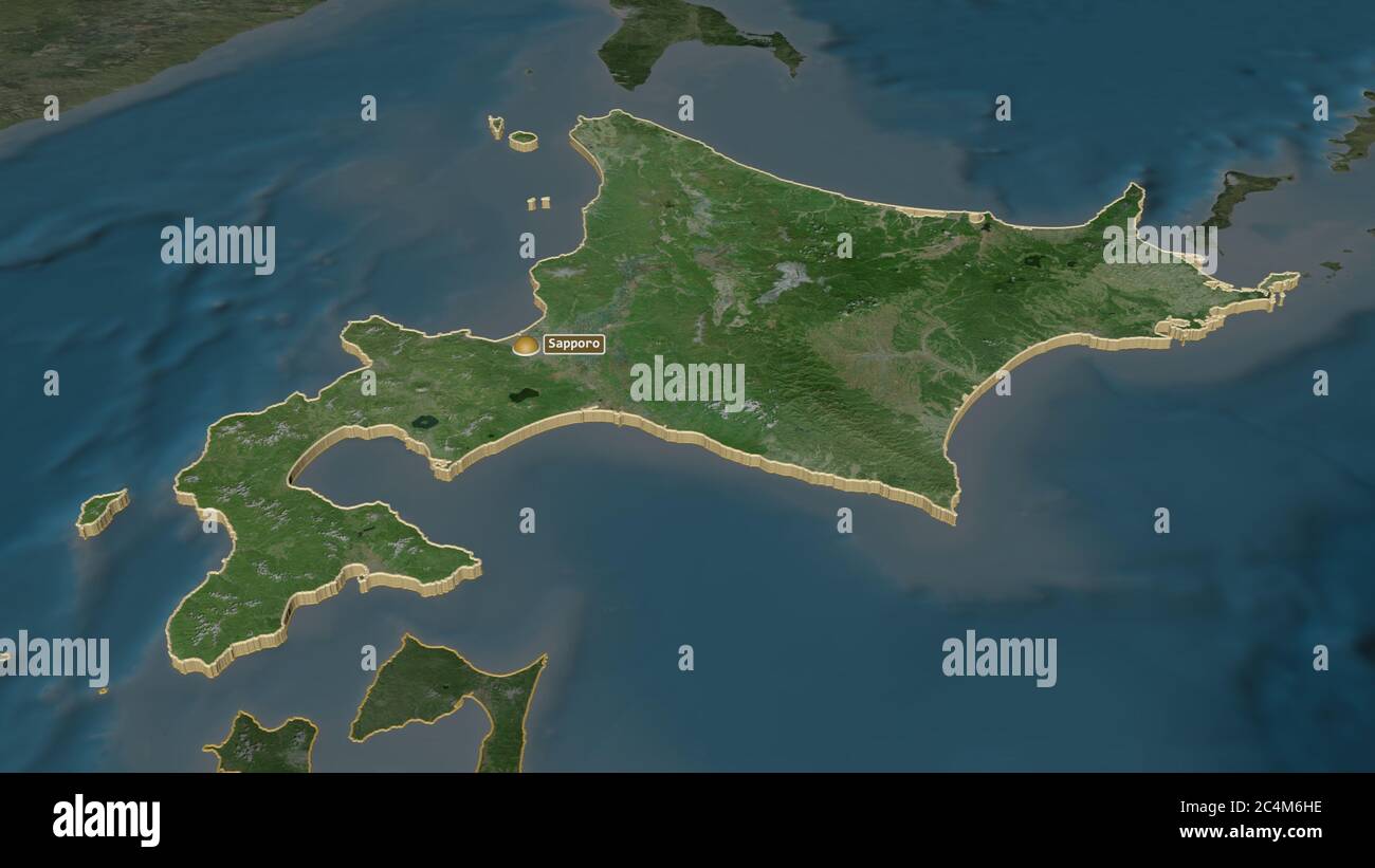 Ezo map hi-res stock photography and images - Alamy