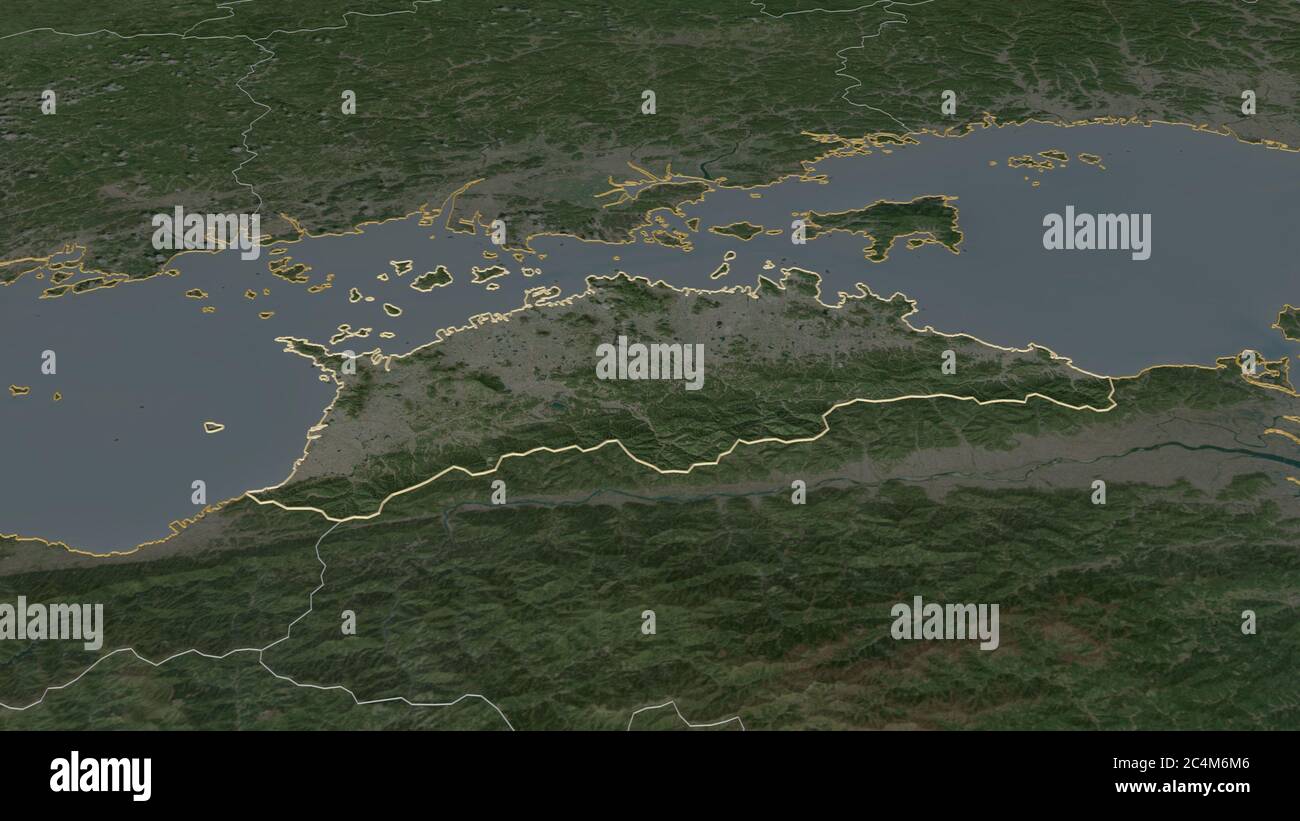 Map of kagawa hi-res stock photography and images - Alamy
